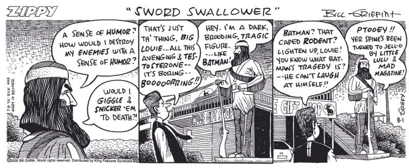 Zippy The Pinhead: Sword Swallower