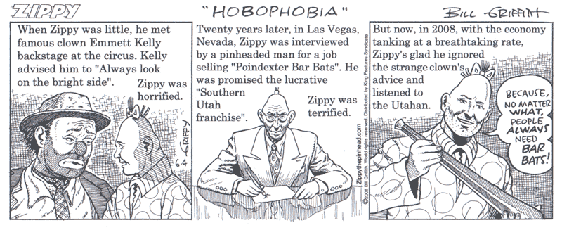 Zippy The Pinhead: "Hobophobia"