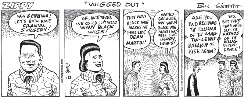 Zippy The Pinhead: "Wigged Out"