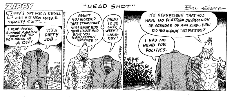 Zippy The Pinhead: "Head Shot"