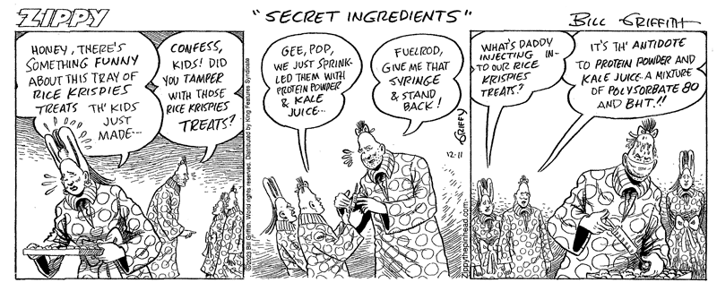 Zippy The Pinhead: "Secret Ingredients"