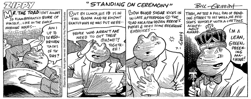 Zippy The Pinhead: "Standing On Ceremony"