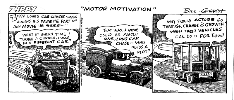 Zippy The Pinhead: "Motor Motivation"